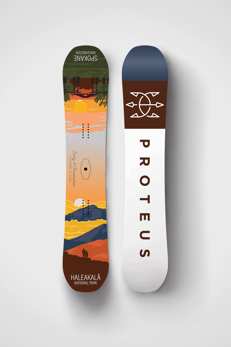 Chris and Emily - Proteus Snowboards